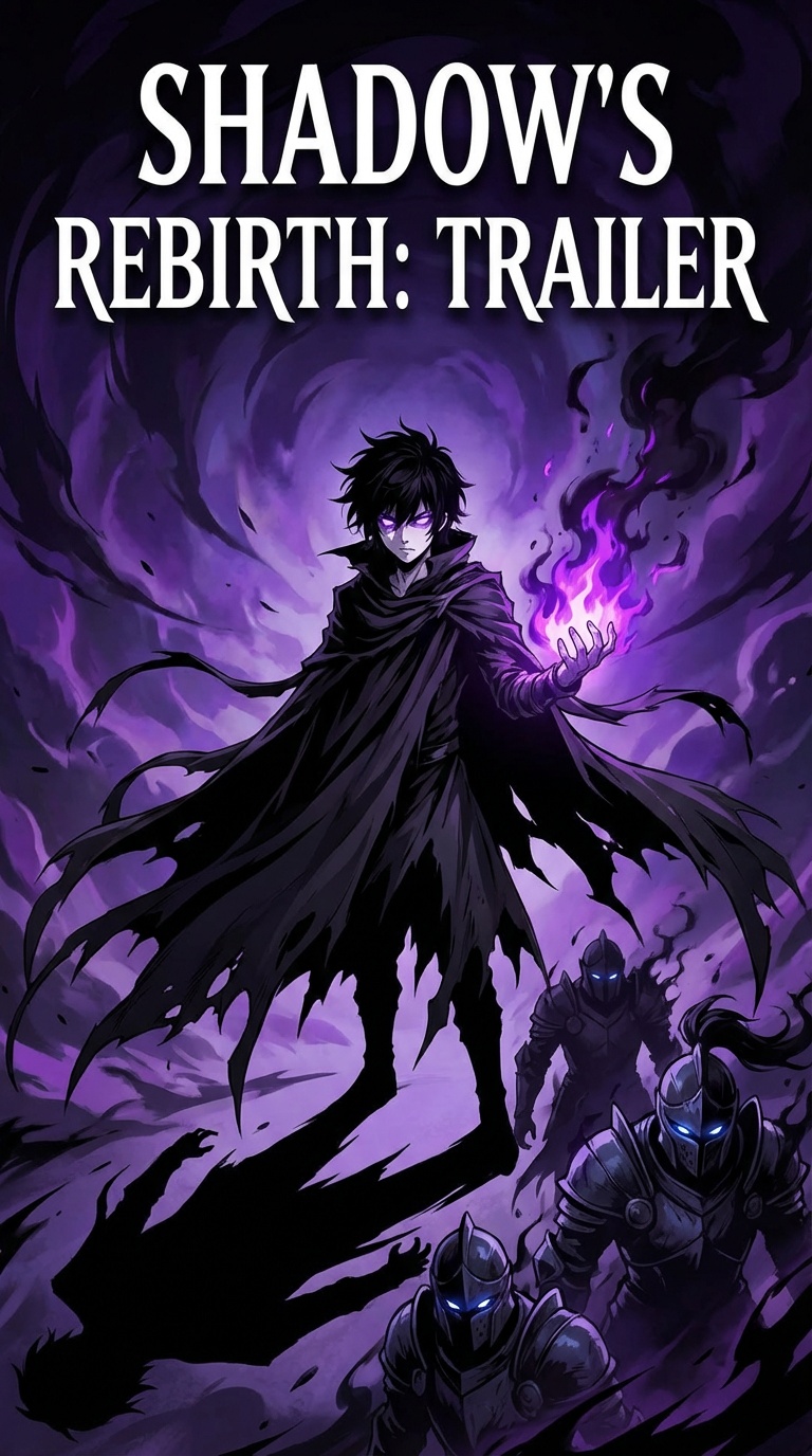 Shadow's Rebirth: Trailer | Anime Series | Trimz