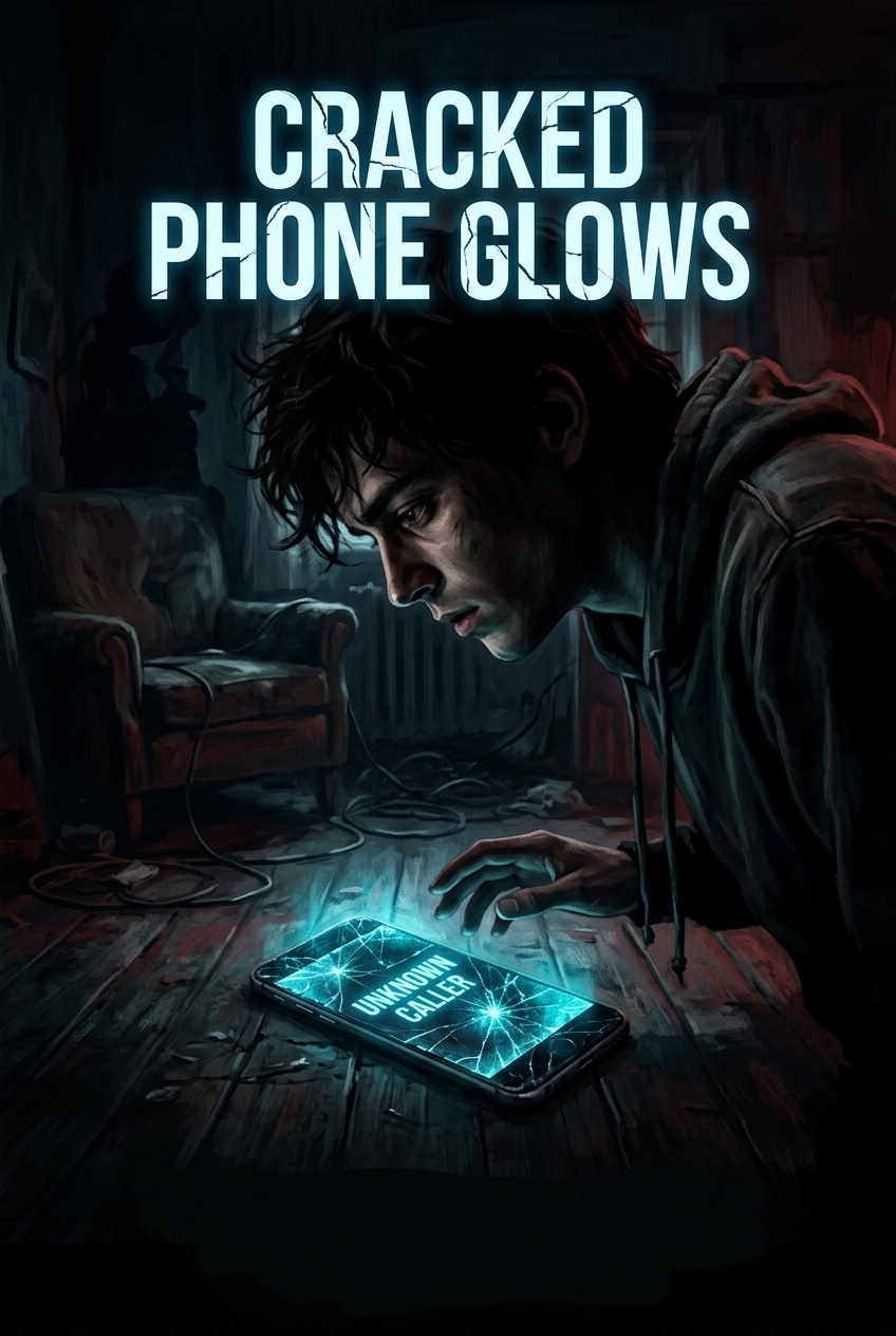 Cracked Phone Glows: Unknown Caller Beckons a Lost Soul. | Anime Series ...