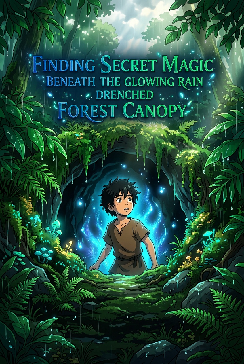 Finding Secret Magic Beneath the Glowing Rain Drenched Forest Canopy ...